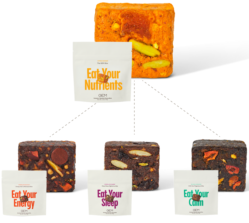 Shop All GEM Vitamins | Real Food Nutrition Bites